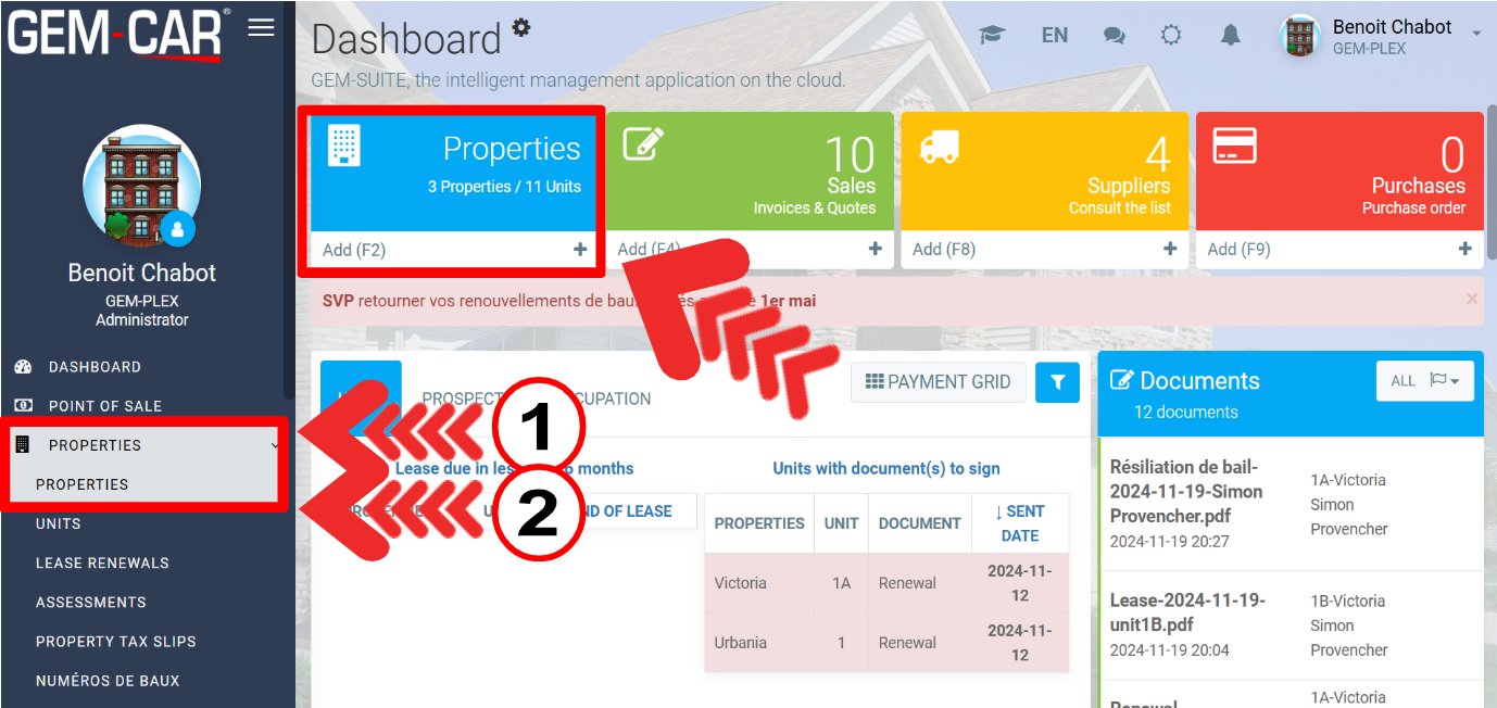 GEM-WORK - GEM-PLEX Configurations